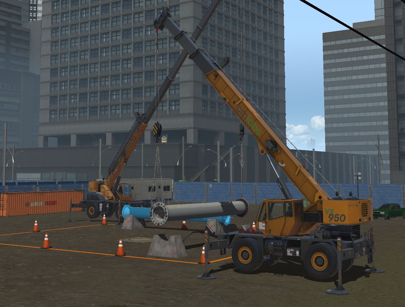 New Mobile Crane Simulator Training Pack Includes Tandem Lift ...